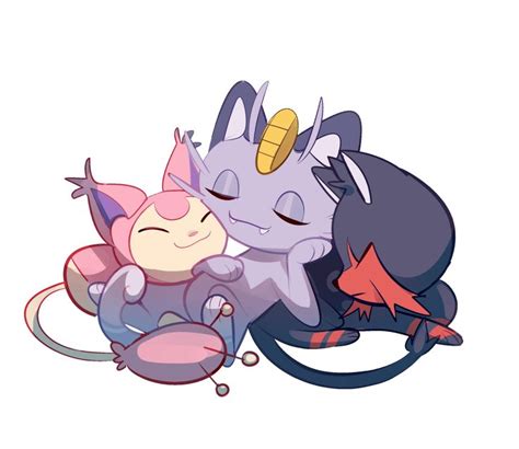 A Bunch Of Kitties From My Head Tomatoes Pokemon Skitty Cute