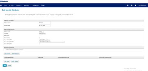 Sailpoint IdentityIQ Configuring Standard Identity Attributes Allidm