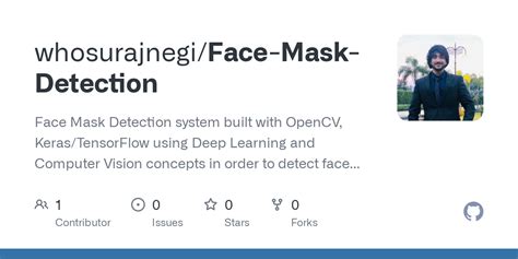 Github Whosurajneace Mask Detection Face Mask Detection System