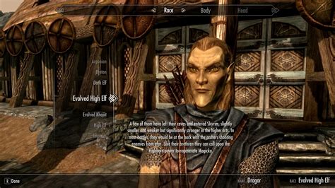 High Elf Evolved At Skyrim Nexus Mods And Community