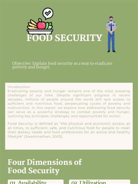 Food Security Pdf Food Security Poverty