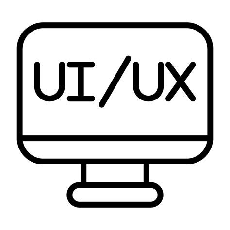 Ux Ui Vector Icon 26331212 Vector Art At Vecteezy