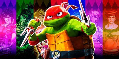 Tmnt Mutant Mayhem Pays Homage To Jojos Bizarre Adventure