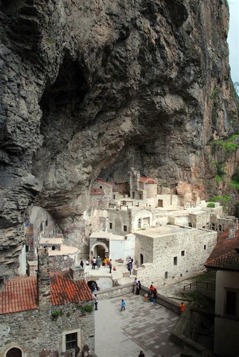 Sumela Monastery In Der Ost T Rkei Nahe Trabzon Redaktionelles Bild