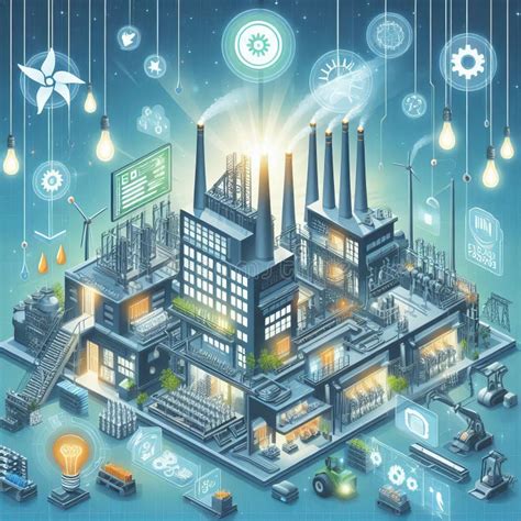 Energy Efficient Production Manufacturing Process Optimized To Stock