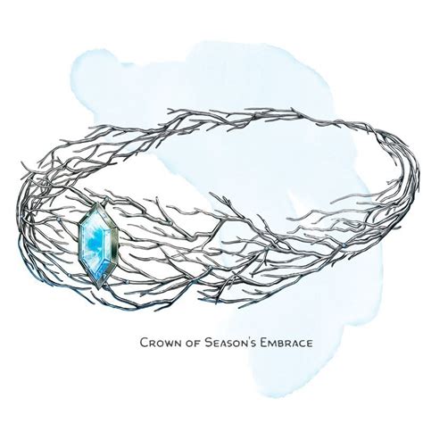 💎 𝗡𝗲𝘄 𝗶𝘁𝗲𝗺 Crown Of Seasons Embrace Wondrous Item Very Rare