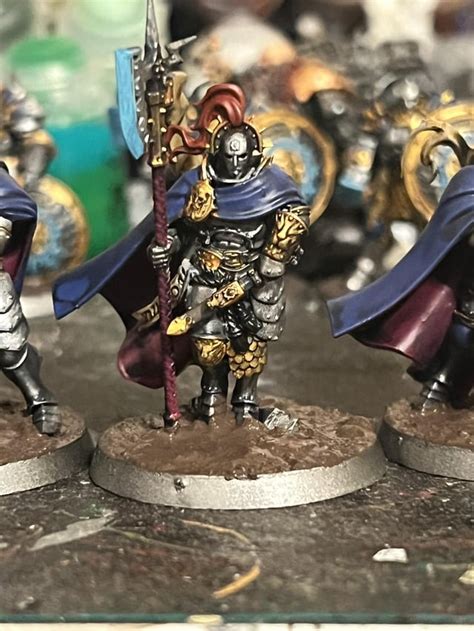 Finished Off My Initial Batch Of Hallowed Knights For An Upcoming Path