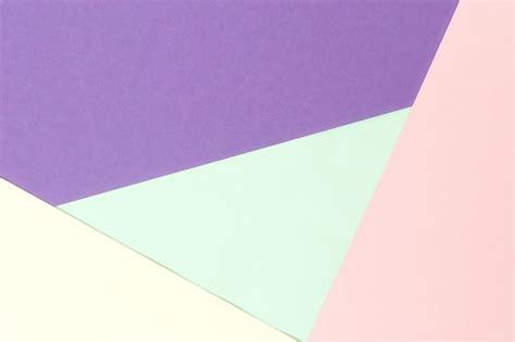 추상 파스텔 색상 패턴 종이 배경 최소한의 기하학적 패션 배경입니다 평면 위치 최고 볼 수 있습니다 공간 복사 0명에 대한 스톡