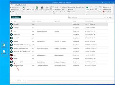 How Do I Import Several Documents Into Eway Crm Desktop At Once
