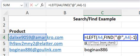Using Excel Search And Find Functions Real World Examples