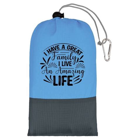 Nukel Foldable Picnic Blanket T23910 Blue Chip Branding