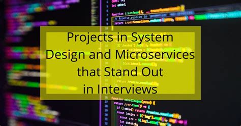 Projects In System Design And Microservices That Stand Out In Interviews Undercode Testing