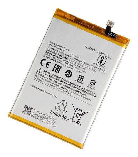 Bateria Compatible Xiaomi Poco M2 Pro Modelo Bn56 5000 Mah Cuotas sin interés