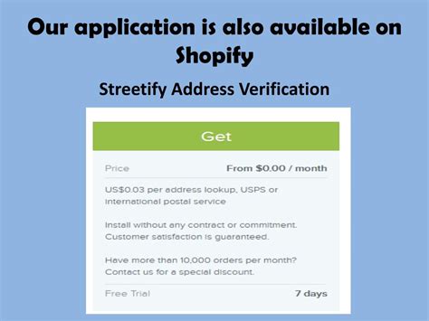 Ppt Shopify Address Validation App Powerpoint Presentation Free