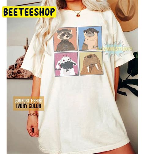 Lylla Rocket Teefs Floor Friends Guardians Of The Trending Unisex T