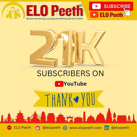 Join Our Expanding Elo Peeth Community Now Embracing An Incredible 21000 Elopeeth
