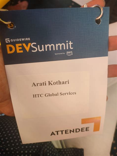 Arati Kothari On Linkedin Guidewiredevsummit2024