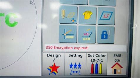 Ricoma Em Machine Faulty Message Rmachineembroidery