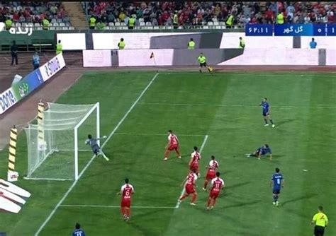 نظر داوران درباره صحنه مشکوک بازی پرسپولیس گل‌گهر