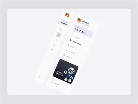 Dashboard Sidebar Navigation Figma Adobe Xd Resources Ui Dux