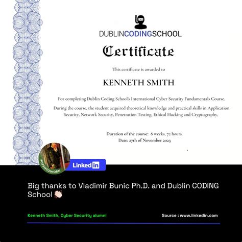 Dublin Coding School On Linkedin Cybersecurity Dublincodingschool