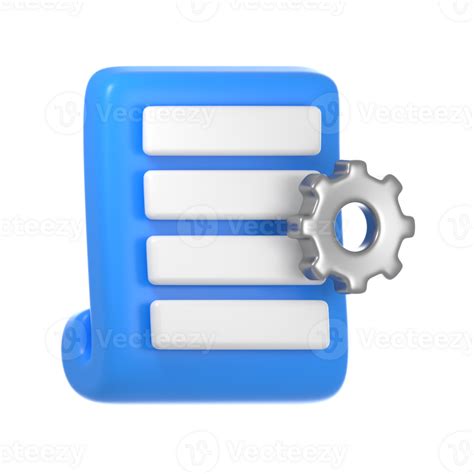 Document Setting D Icon PNG
