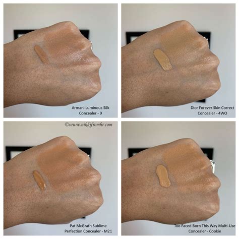 Concealer Round Up Pat Mcgrath Armani Dior Too Faced Nikki From Hr