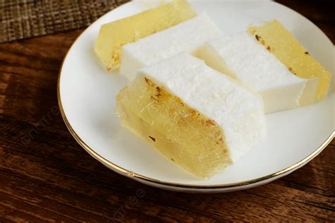 Cantonese Morning Tea Guangzhou Tea Traditional Dim Sum Osmanthus Cake