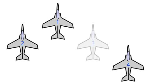 File Missing Man Formation Diagram Svg Wikimedia Commons