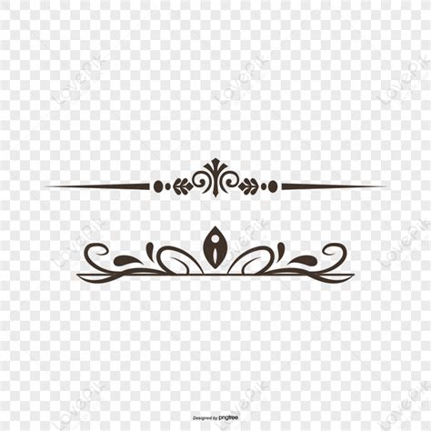 ลายเส้นยุโรป เส้นโค้ง เส้นนุ่ม รูปตกแต่ง Png สำหรับการดาวน์โหลดฟรี