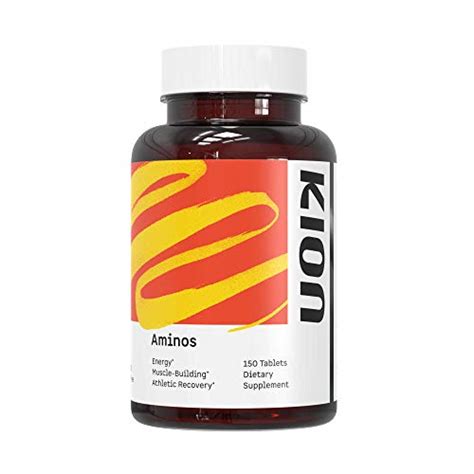 Kion Aminos Essential Amino Acids Tablets Supplement The Building