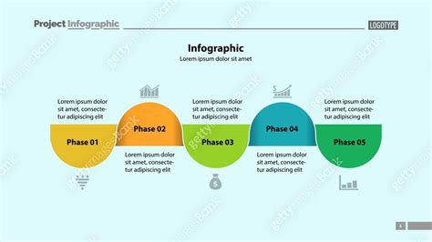 Five Steps Plan Slide Template 이미지 971977876 게티이미지뱅크