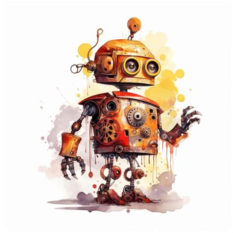 premium photo there is a robot with a broken arm and a broken arm