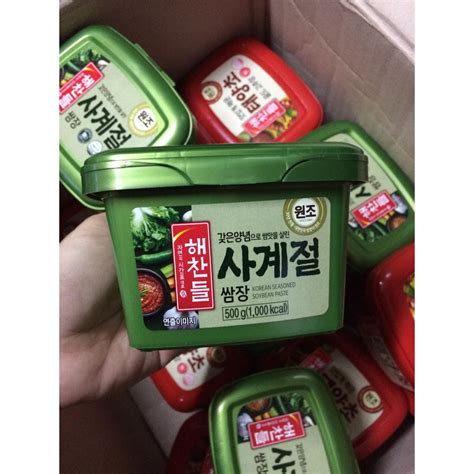 500g Ssamjang Seasoned Soybean Paste Shopee Philippines