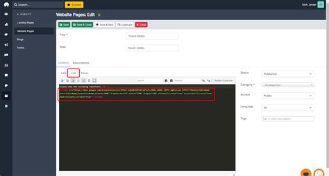 Custom Code In The Wysiwyg Editor Tovuti Help Center