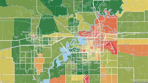 Calcasieu Parish La Violent Crime Rates And Maps