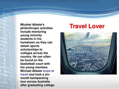 Ppt Michael Abbate A Successful Entrepreneur Powerpoint Presentation Id11547730