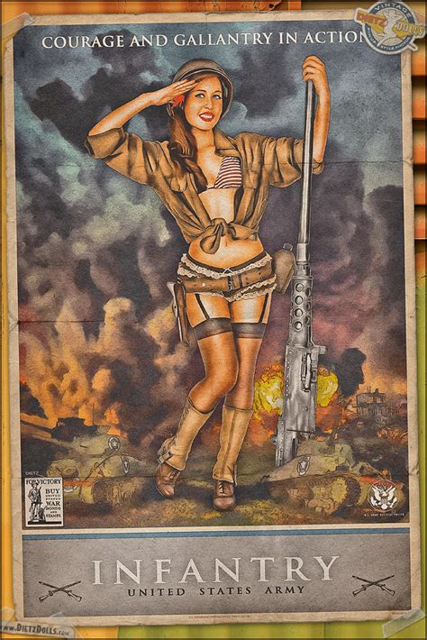 Propaganda Pinups Infantry By Warbirdphotographer On Deviantart