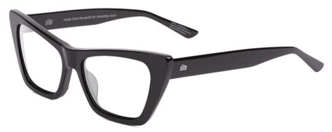 Sito Shades Wonderland Cateye Prescription Glasses In Black 54 Mm Rx