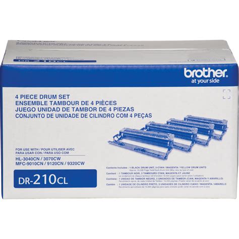 Brother DR210CL Replacement Drum Laser Print Technology 15000