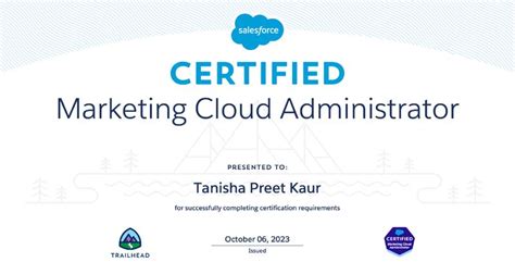 Cleared Salesforce Marketing Cloud Exam Tanisha Preet Kaur Mba Posted On The Topic Linkedin
