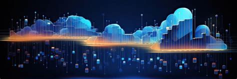 Premium Photo Data Processing Cloud Technology Effortless Data