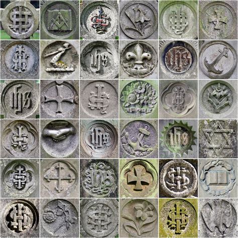 Cemetery Symbols Created With Fds Flickr Toys 1 Ihs 2 … Flickr
