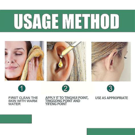 20ml Tinnitus Ear Drops Ear Ringing Gentle Relieving Health Discharge