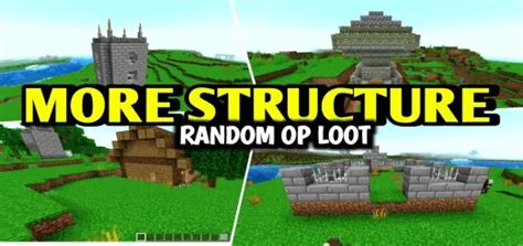 More Structure Hunt Mod MCDL Minecraft Addons