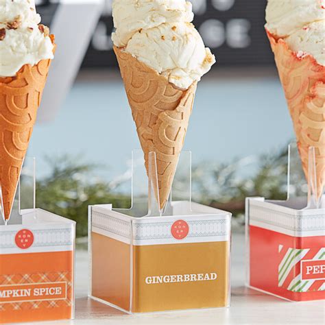 The Konery Gingerbread Waffle Cones 144case