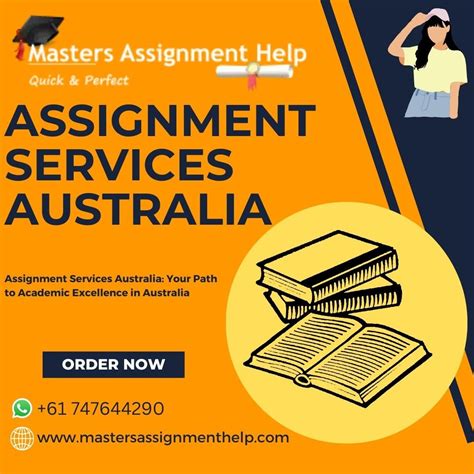 Assignment Services Australia Your Path To Academic Excellence In