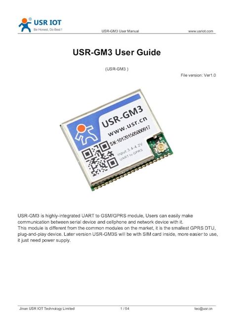 pdf usr gm3userguide user guide v1 07 … · usr gm3 user manual jinan