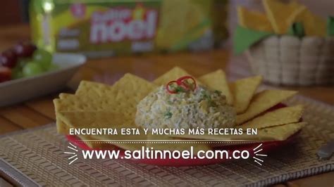 Dip de Queso Crema y Tocineta con Saltín Noel Maíz YouTube