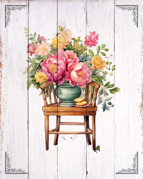Free Printable Farmhouse Botanical Vignettes The Cottage Market